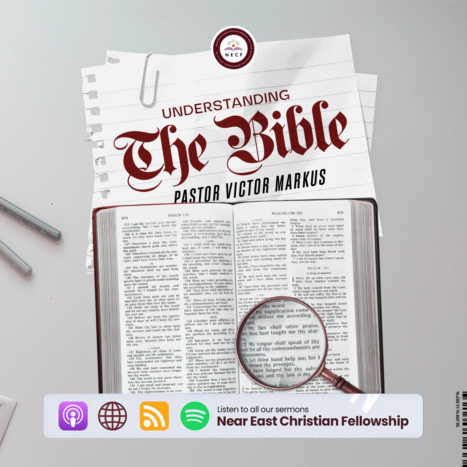 Understanding The Bible 3 | PASTOR VICTOR MARKUS | Day 3 Kartatismos ...